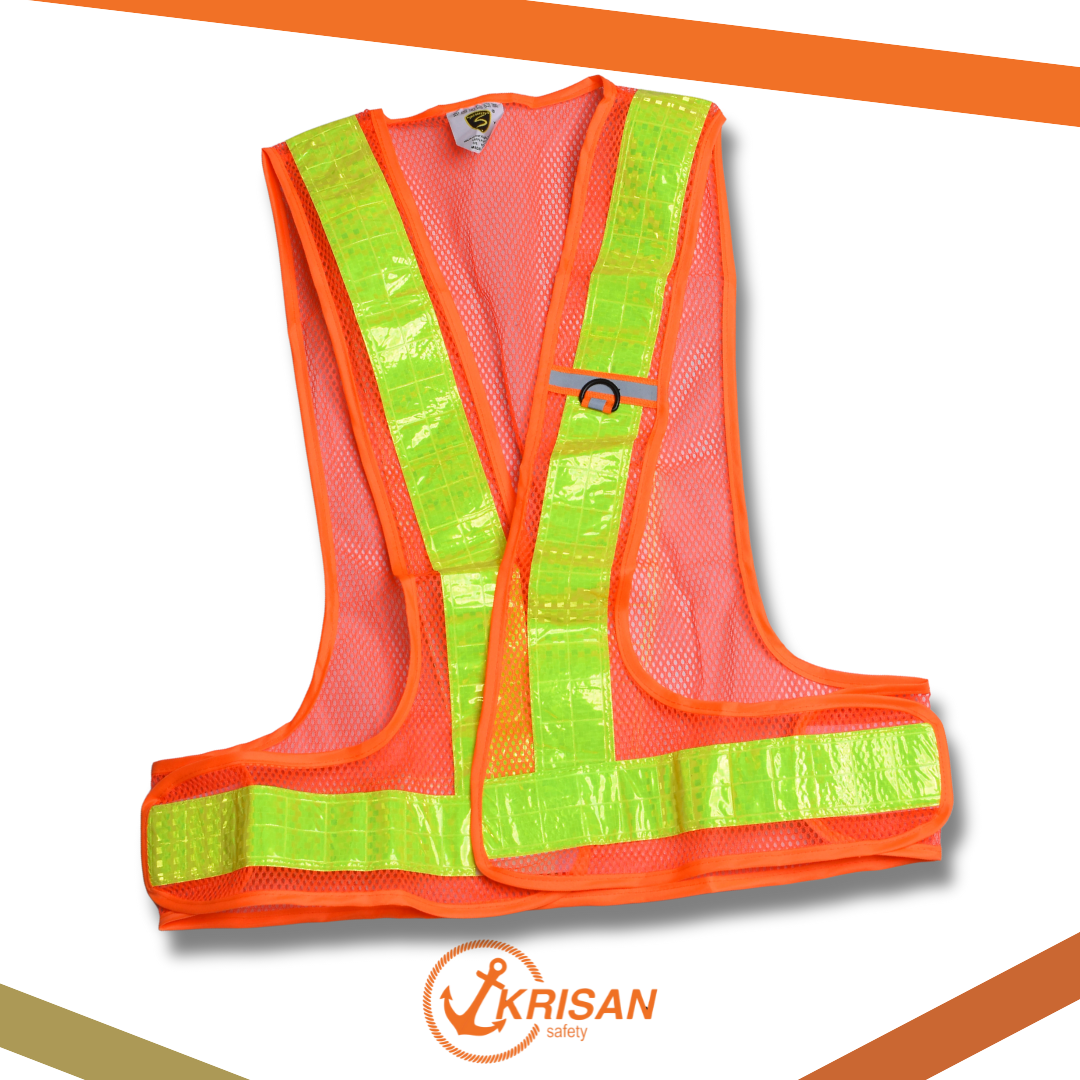 Reflective Safety Bib – Krisan Safety and Industrial Corp.